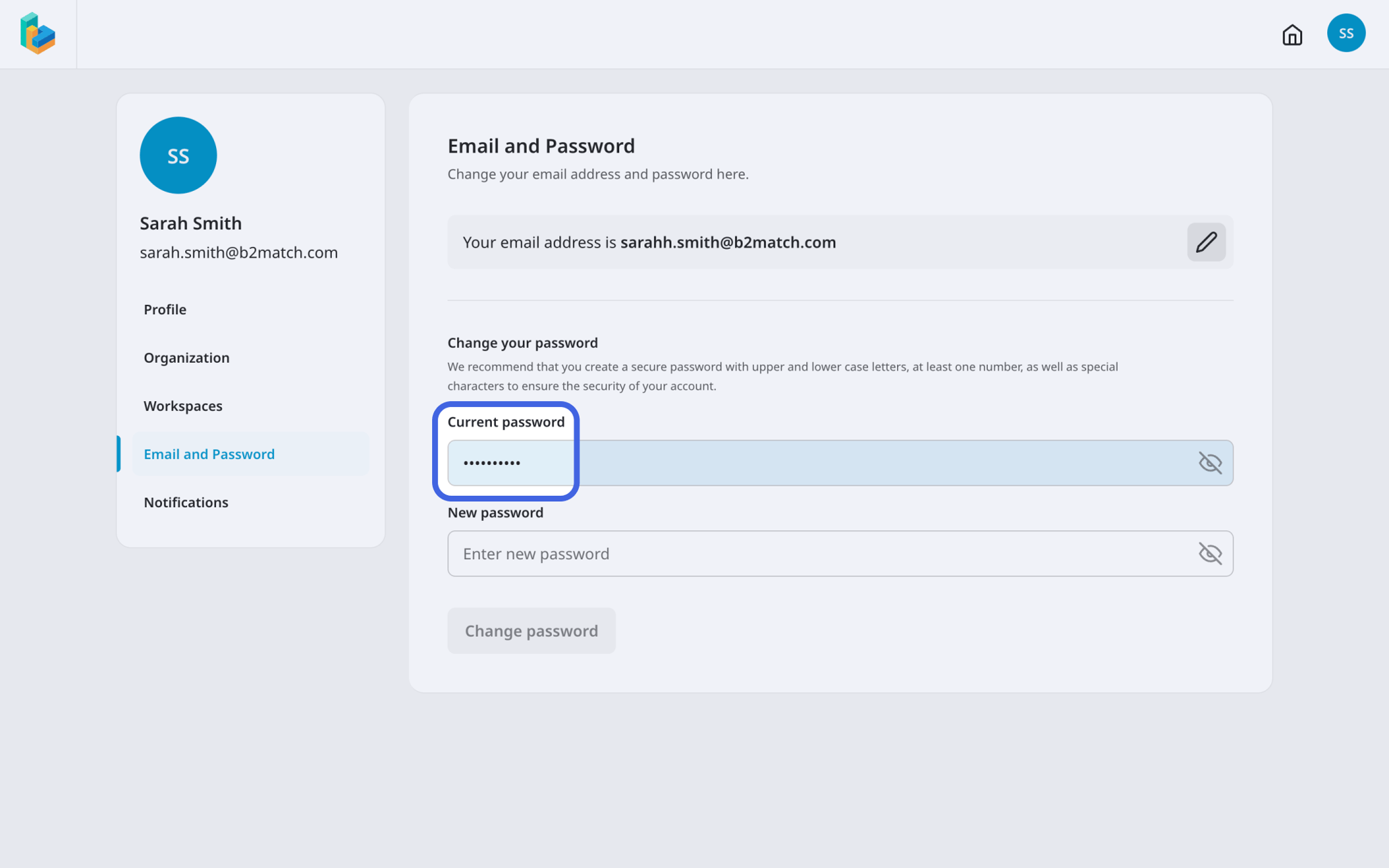 Changing Your Password
